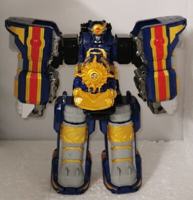 POWER RANGERS MEGAZORD robot train Mystic Solaris Solar Streak BANDAI ...