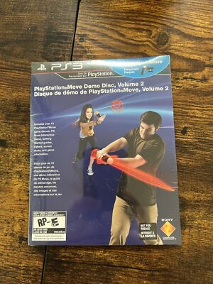 PS3 Playstation 3 Move Demo Disc Volume 2 New & Sealed | eBay