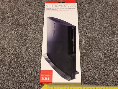 SONY PLAYSTATION 3 PS3 SLIM VERTICAL CONSOLE STAND BRAND NEW! Carbon ...