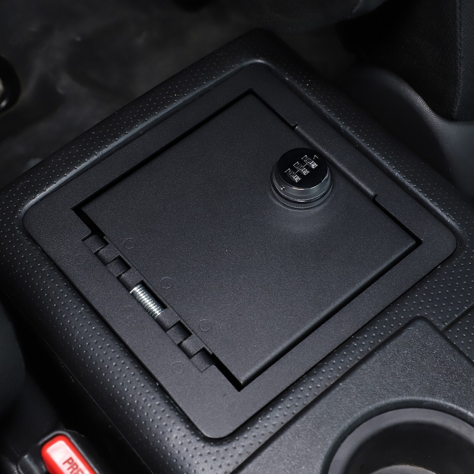 Center Console Safe Interior Storage Box W/ Lock For Toyota FJ Cruiser ...