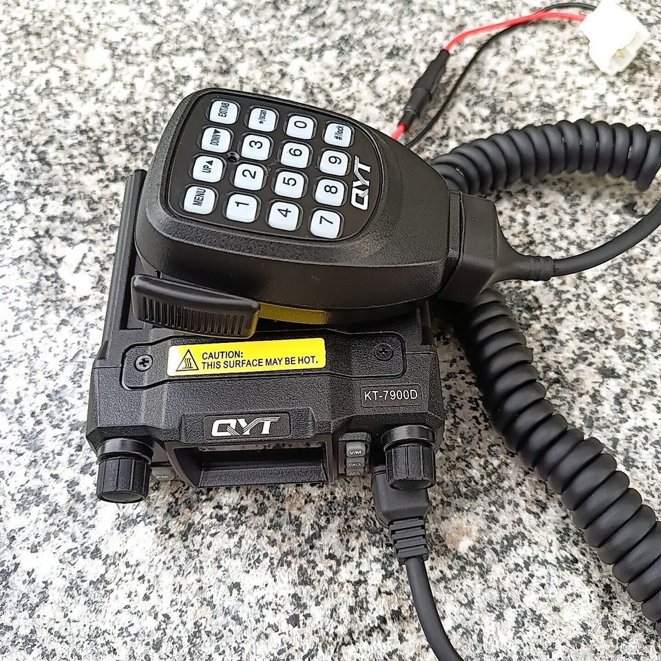 QYT Radio KT-7900D Quad Band Quad-Standby Amateur Mobile Radio Repeater ...