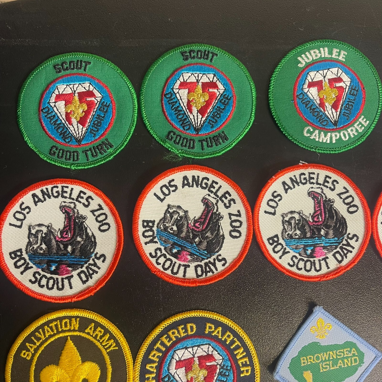 Boy Scout Patches Lot of 20 Los Angeles Hawaii Cub Scout Salvation Army ...