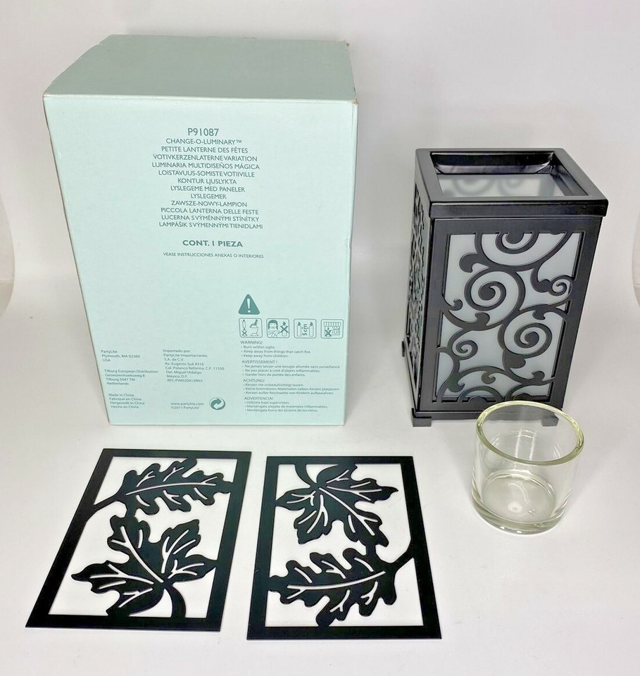 PartyLite Change-O-Luminary Retired NIB P4D+C/P91087 | eBay