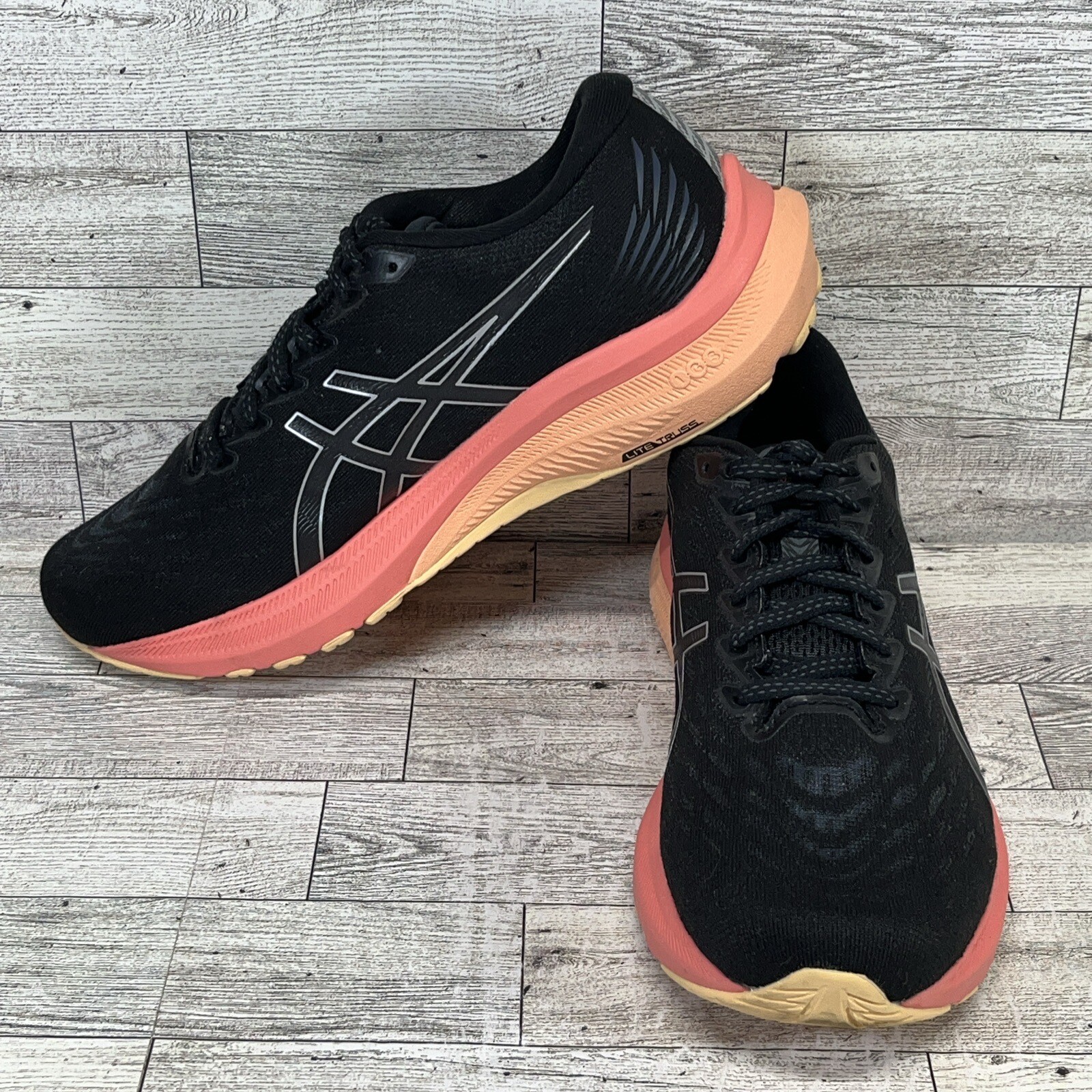 Asics GT-2000 11 Black Coral Running Shoes 1012B271 W… - Gem