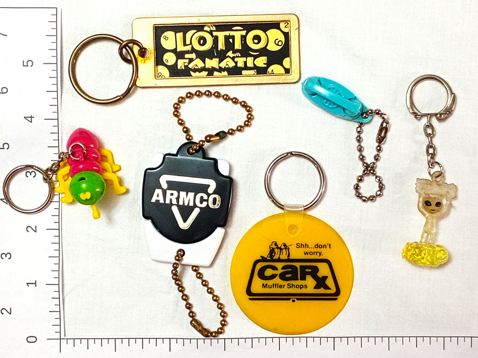 Collectible Keychains - Lot of 48 - Mixed Assortment – Vintage to ...