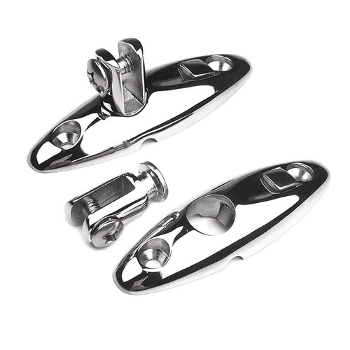 Bimini Top Swivel Hinge Deck Side Mount Quick Release 316 Stainless ...