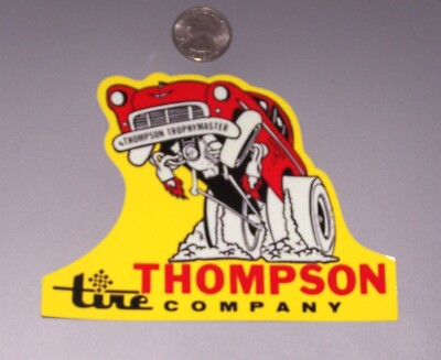 Thompson Tire Company - Sticker NHRA Hot Rod , Racing NASCAR | eBay