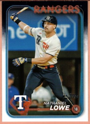 Nathaniel Lowe 2024 Topps Series 1 5 Card Lot | eBay