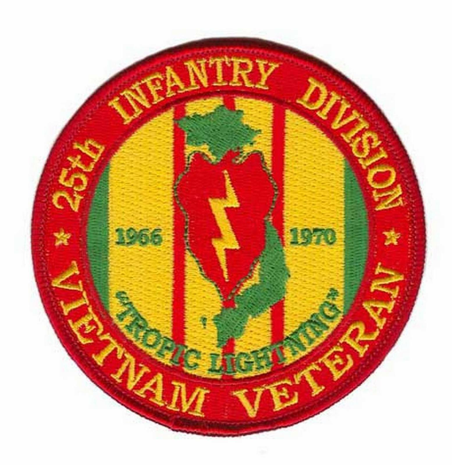 25th Infantry Division Vietnam Veteran Patch | eBay