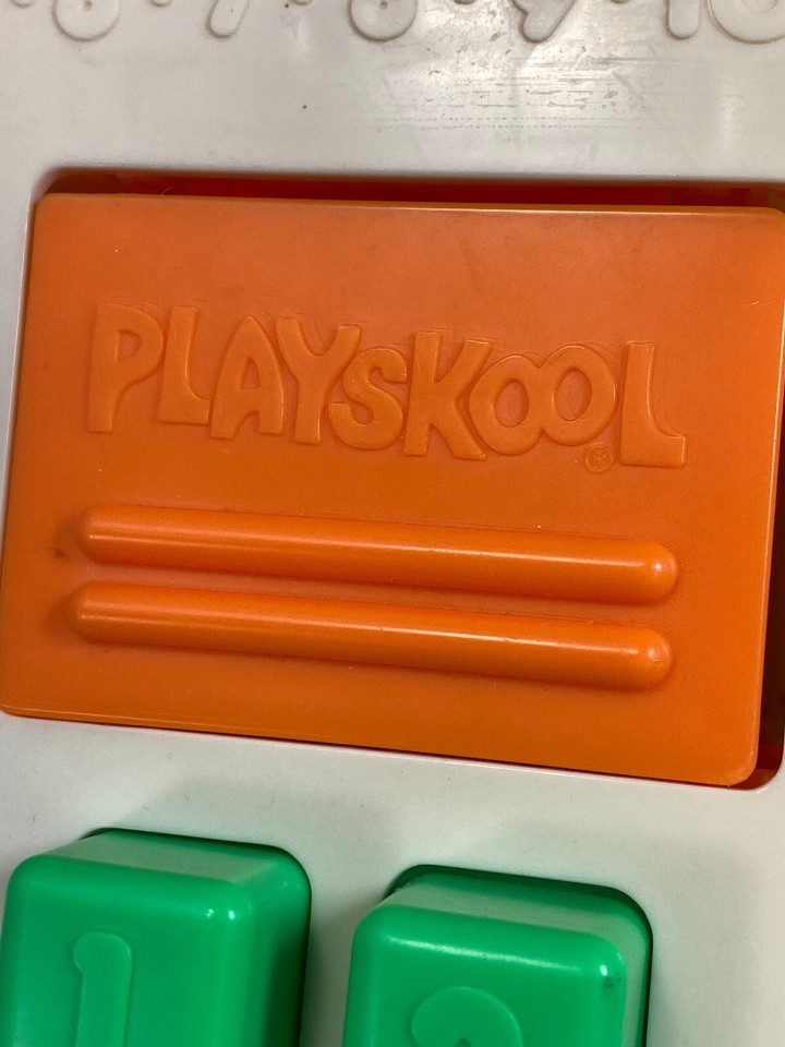 Playskool Vintage Phone Busy-Pop-Up Telephone 1989 #5124 Rattle Baby ...