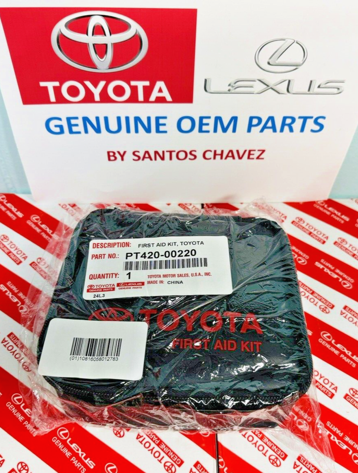 Toyota Roadside Emergency First-Aid Kit GENUINE OEM PART PT420-00220 | eBay