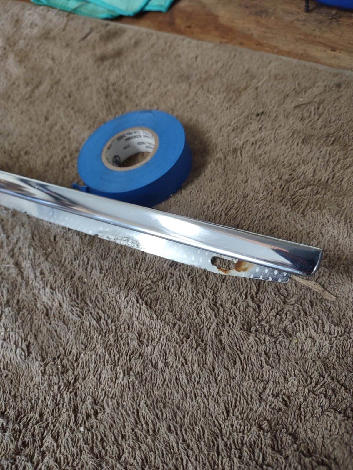 1967 1968 IMPALA CAPRICE REAR WINDOW QUARTER MOULDING RH RIGHT NICE ...