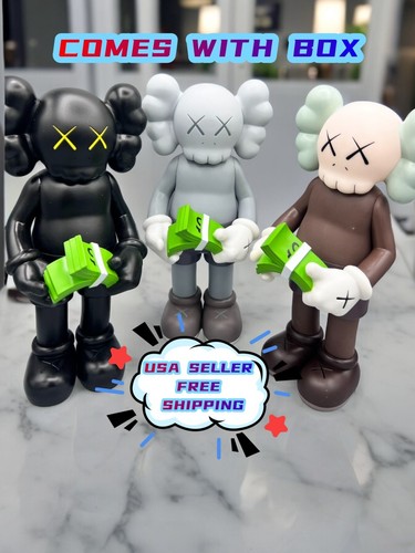 RESTOCK-12 Inch For Kaws Room Decor ,Counting Cash Money Vinyl Figure ...