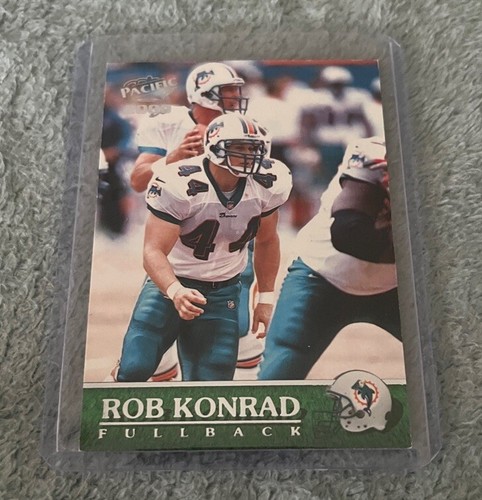 2000 Pacific Football Card #193 Rob Konrad miami Dolphins | eBay