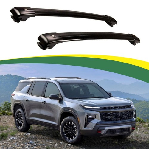 2Pcs Lockable Roof Rail Rack Cross Bar Crossbar For Chevy Traverse 2023 ...
