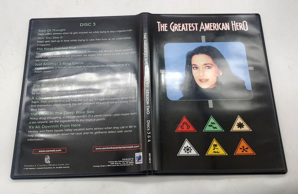 The Greatest American Hero Season 2 6-Disc DVD Box Set | eBay