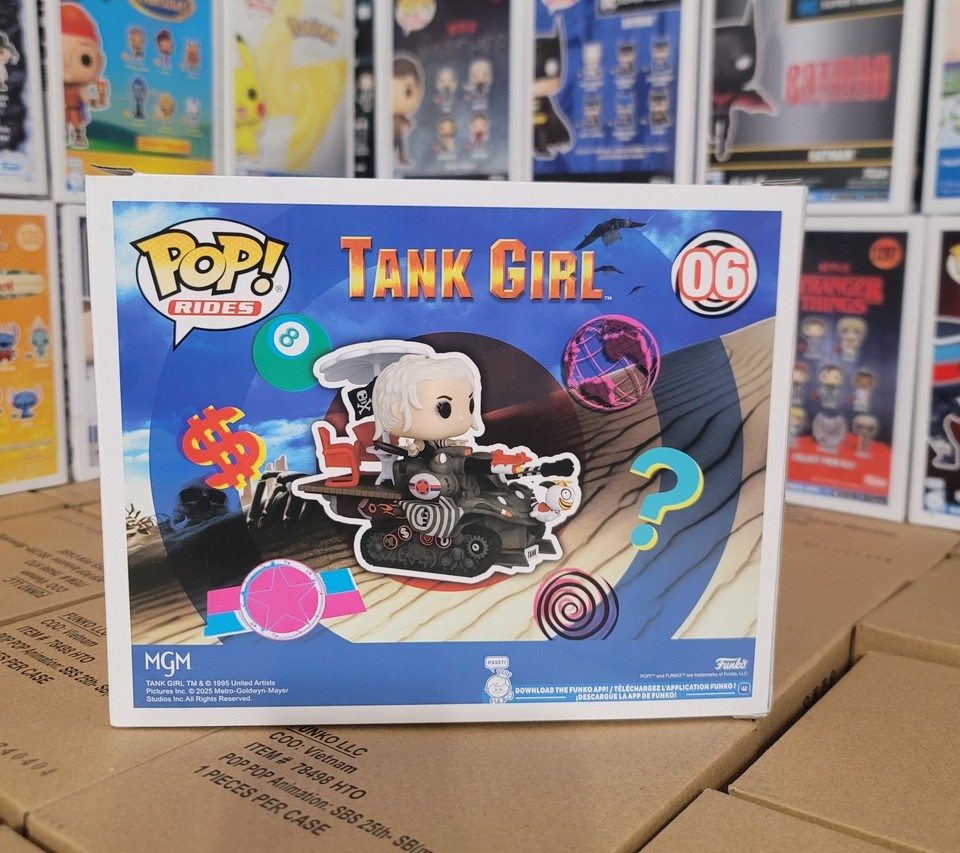 Funko POP! Tank Girl - Tank Girl with Tank #06 SUMMER CONVENTION 2025 ...