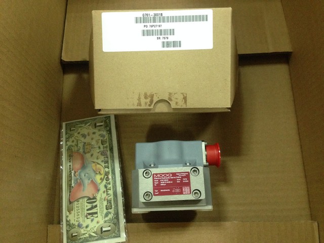 MOOG G761-3001B 2-Stage Flow Control Servo Valve for sale online | eBay