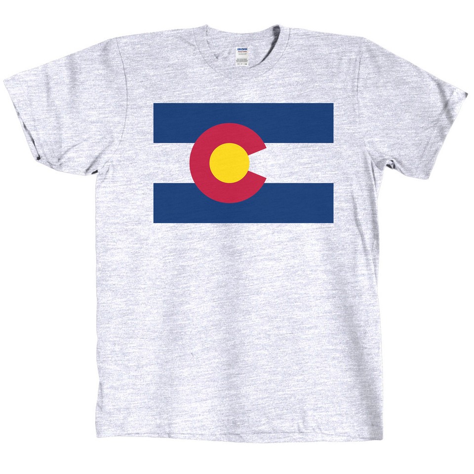Colorado State Flag Shirt CO Pride Denver Tee NEW WITH TAGS - MANY ...