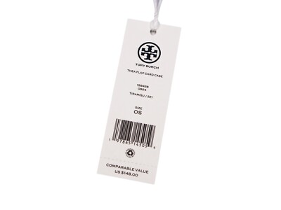 New Tory Burch Thea Flap Card Case Key Ring Coin Pouch New Tory Burch Thea Flap Card Case Key Ring Coin Pouch