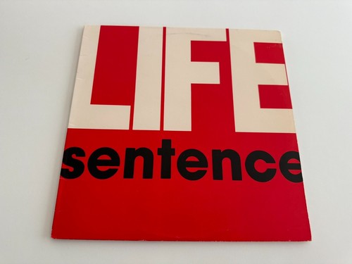 Life Sentence LP 1986 Rare COC Adrenalin OD Punk HC KBD Circle Jerks ...