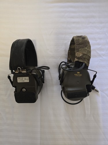 3M peltor comtac + 3M Peltor Hearing Pro Used Issued SF SASR 2CDO ...