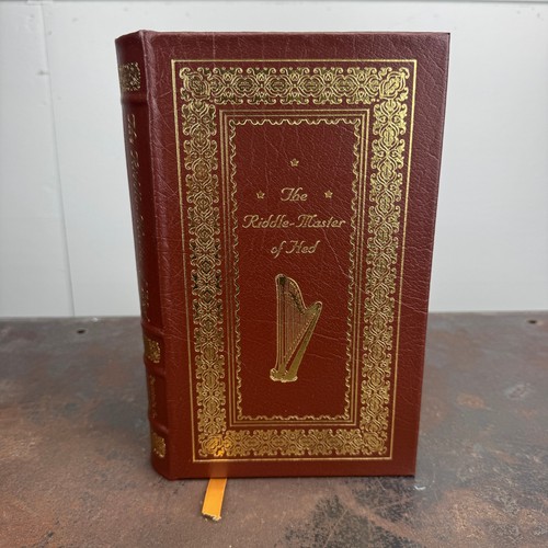 THE RIDDLE MASTER OF HED Patricia A McKillip EASTON PRESS Leather ...