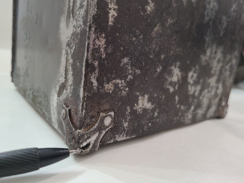 S-K Sherman Klove Plumbers Tool Box W/ Tray Vintage SK Tools all Metal ...