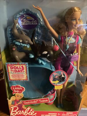 BARBIE SeaWorld Trainer Limited Edition 2009 - T4801 - NIB - Rare ...