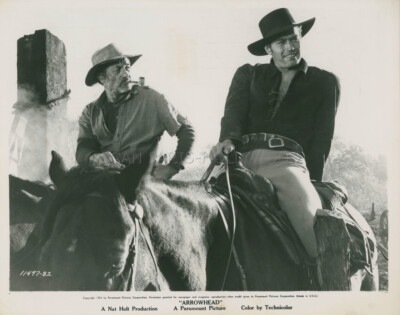 CHARLTON HESTON ARROWHEAD 1953 PHOTO ORIGINAL | eBay