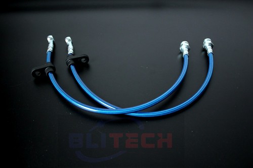 Blue Rear STAINLESS STEEL Brake Lines For 94-01 Acura Integra 92-95 ...