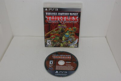 Teenage Mutant Ninja Turtles Mutants in Manhattan Sony PlayStation 3 ...