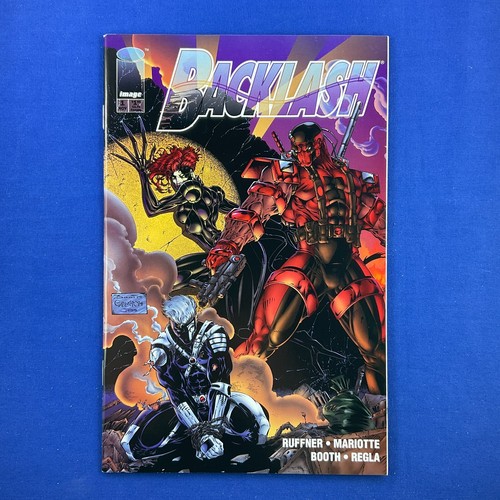 BACKLASH #1 Variant Image Comics 1994 Brett Booth Art 1st Appearance of ...
