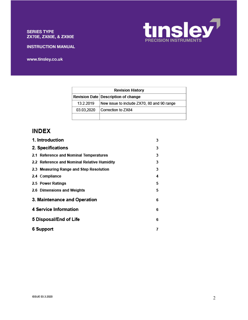 Tinsley ZX90E Series Decade Resistance Box 10mΩ to 100kΩ Ranges 0.1% ...