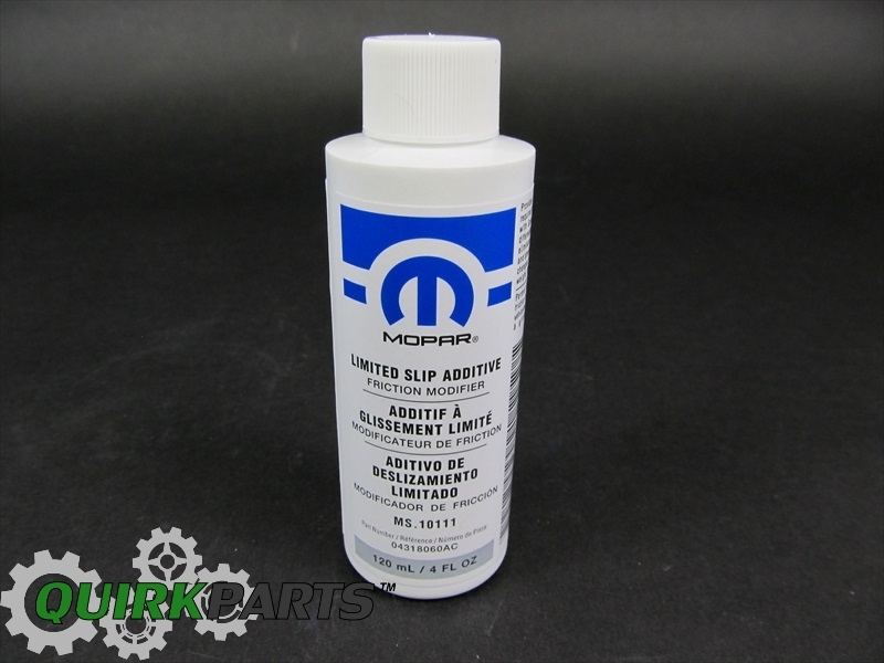 Jeep Dodge Limited Slip Additive Friction Modifier LUBRICANT ...