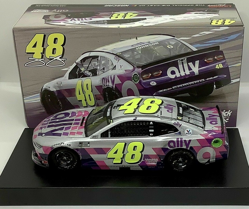 JIMMIE JOHNSON 2020 ALLY / FINALE LAST RIDE RACED VERSION 1/24 DIECAST ...
