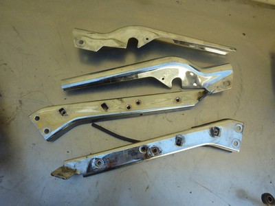 Fender rails brackets Harley Davidson #A10 | eBay