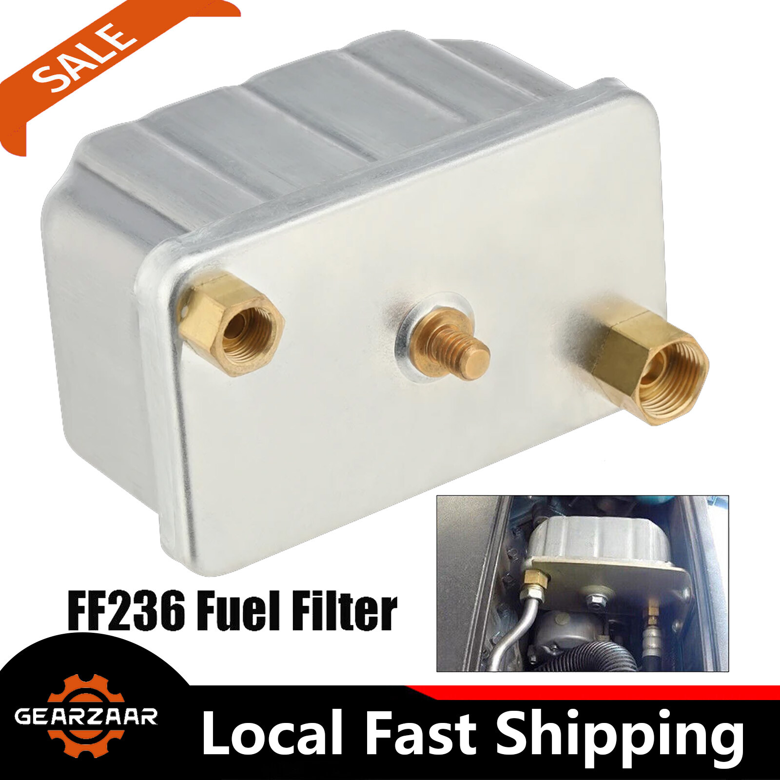 FLEETGUARD FF236 - Fuel filter cross reference