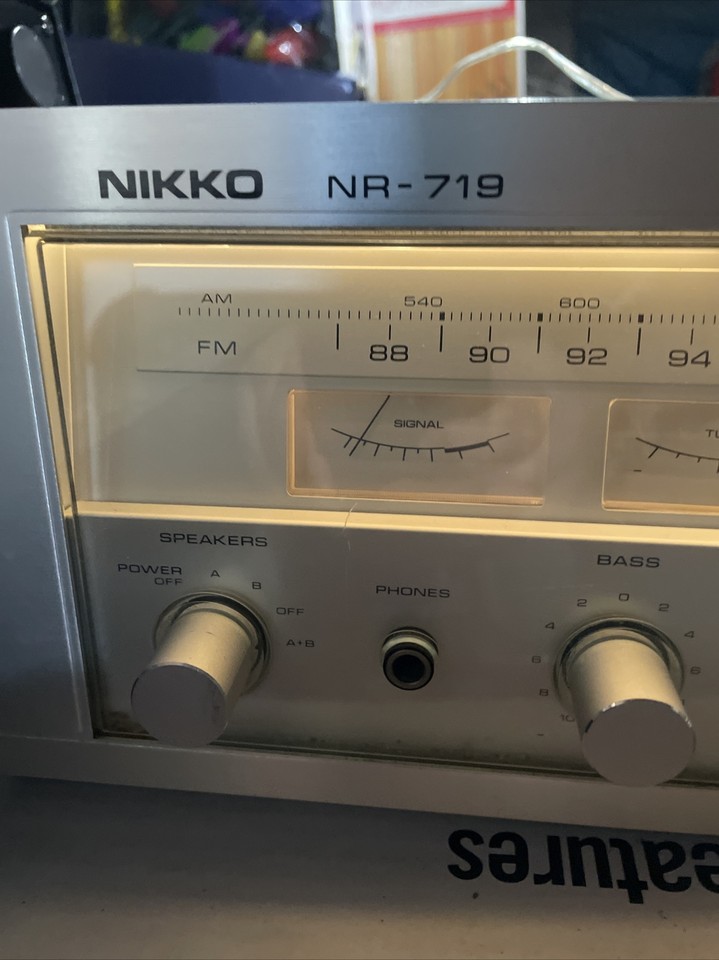 Vintage Nikko NR-719 Stereo Receiver | eBay