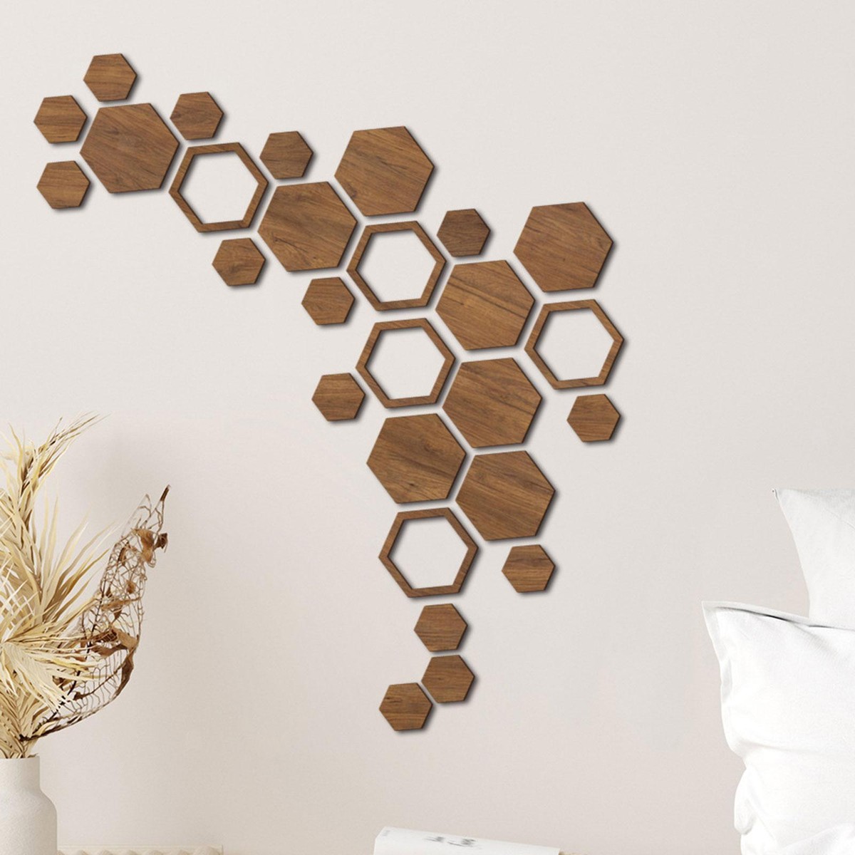 Hexagon Shaped Objects Home
