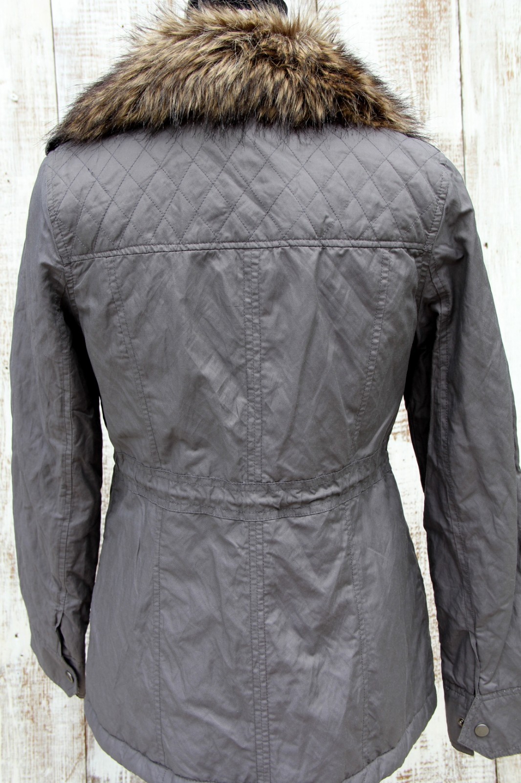 MUDD Women's Juniors Sz S Lightweight NEW Utility Jacket Coat Gray ...