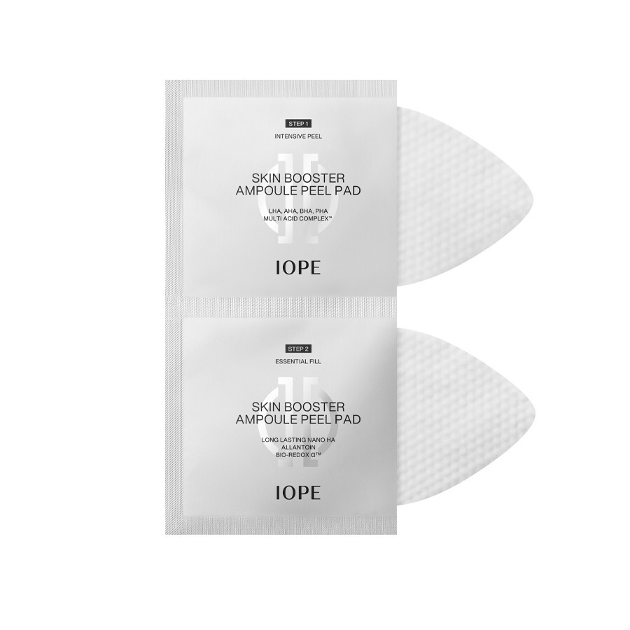 IOPE Skin Booster Ampoule Peel Pad 2-Step Treatment Pads x 8ea K-Beauty | eBay