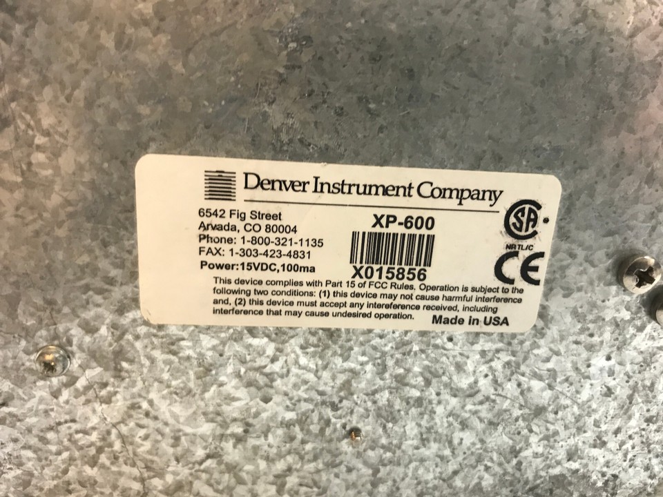 Denver Instruments XP-600 Digital Precision Scale | eBay