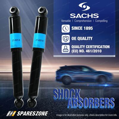 Rear Sachs Shock Absorbers for Ford Transit VM Van Bus Cab RWD 2.2 SE30 ...