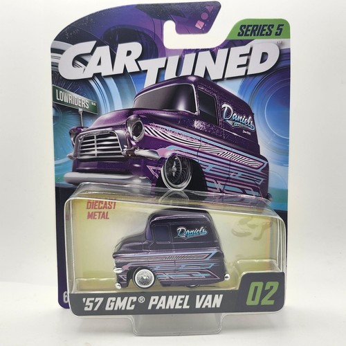 MGA CarTuned Series 5 No 02 57 GMC Panel Van Lowriders Purple Lowriders ...