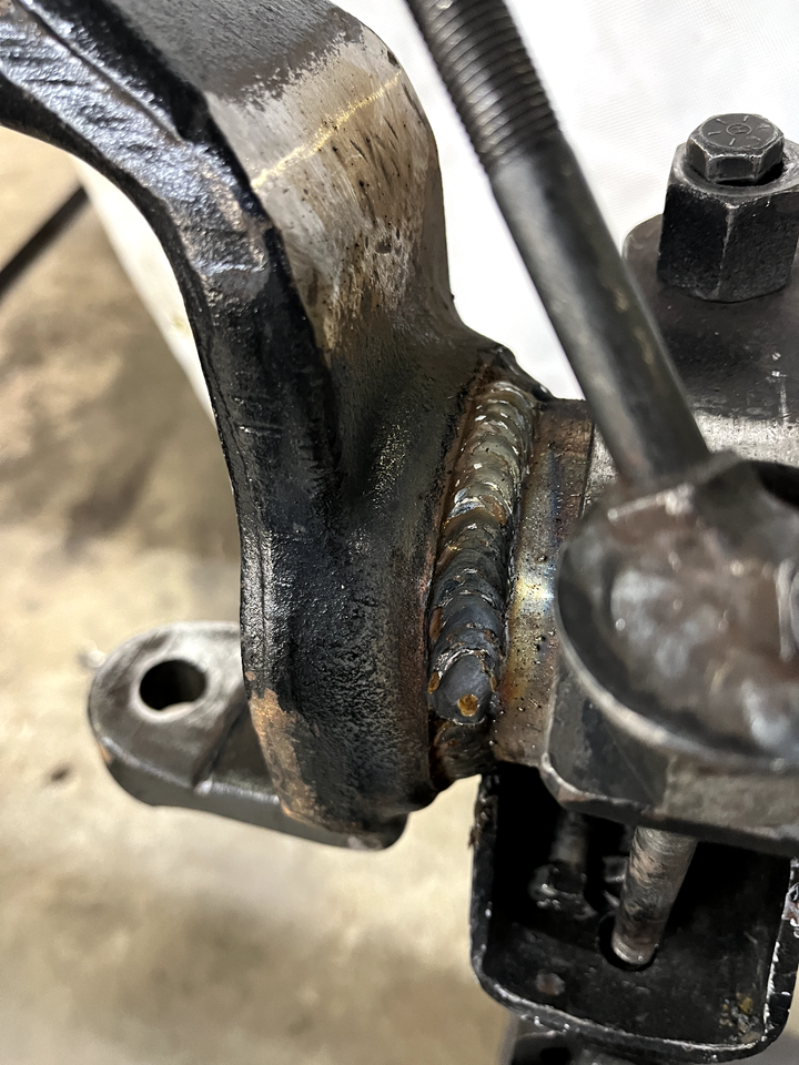 Jeep CJ Dana 44 Custom Front Axle Housing Swap 1941-86 Dana 25/27/30 ...