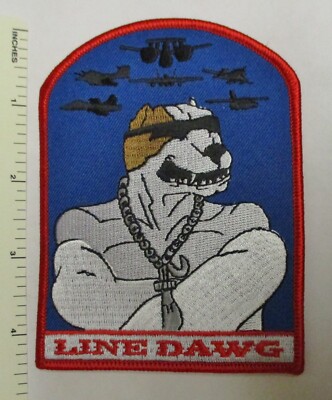 US AIR FORCE LINE DAWG PATCH Original USAF | eBay