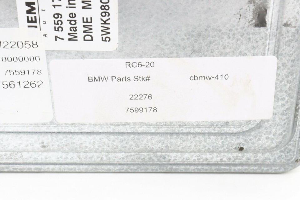 2006 BMW 325Xi Engine Computer Module ECU ECM DME | eBay