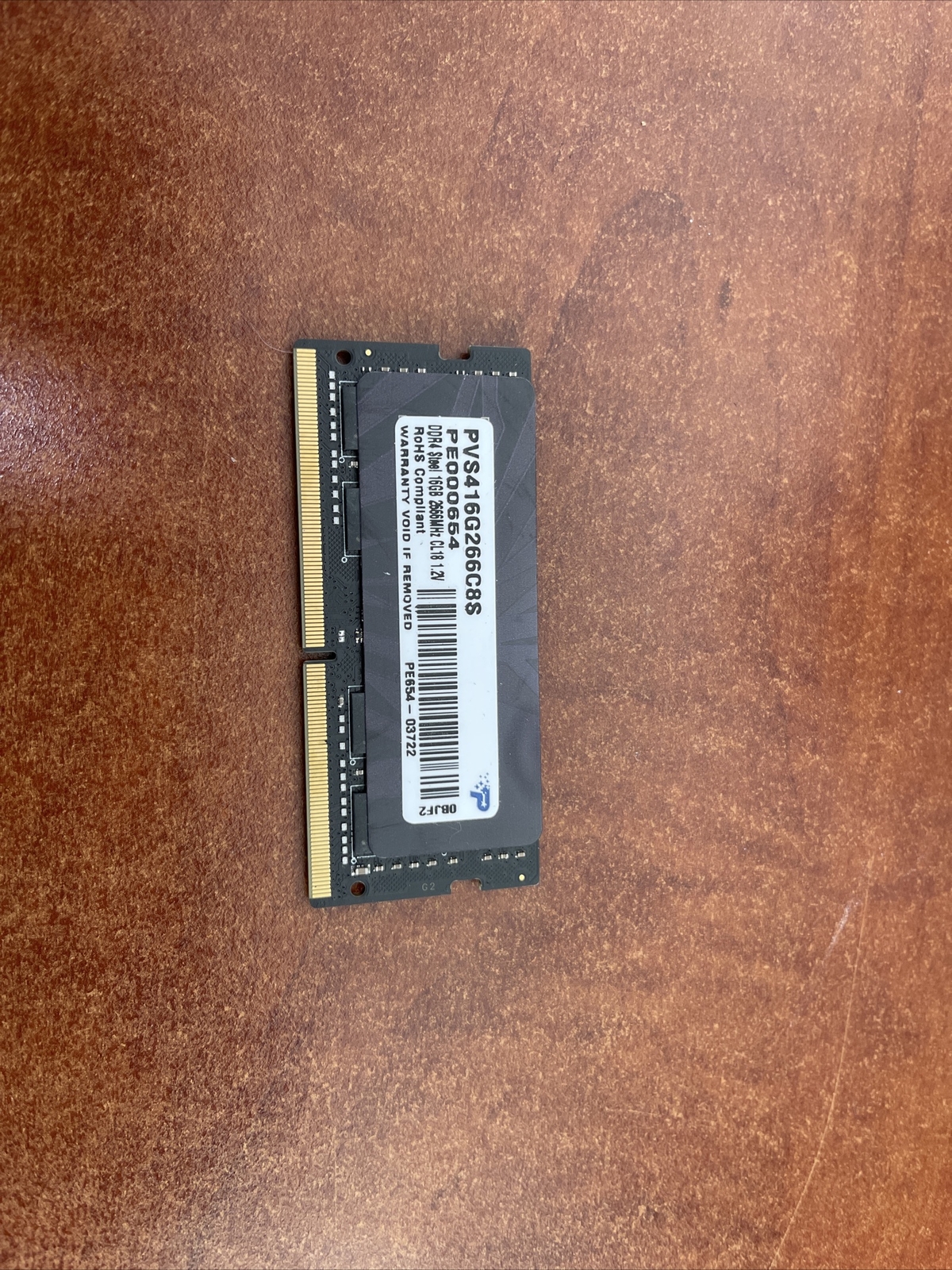 Patriot Viper Steel DDR4 16GB 2666MHz CL18 SODIMM Memory Module ...