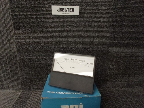 API Instruments Shielded Meter 0504 AK-0013-0000 0-4000 RPM | eBay